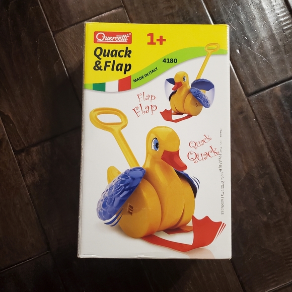 Quercetti | Toys | Quercetti Quack Flap Duck Toy | Poshmark